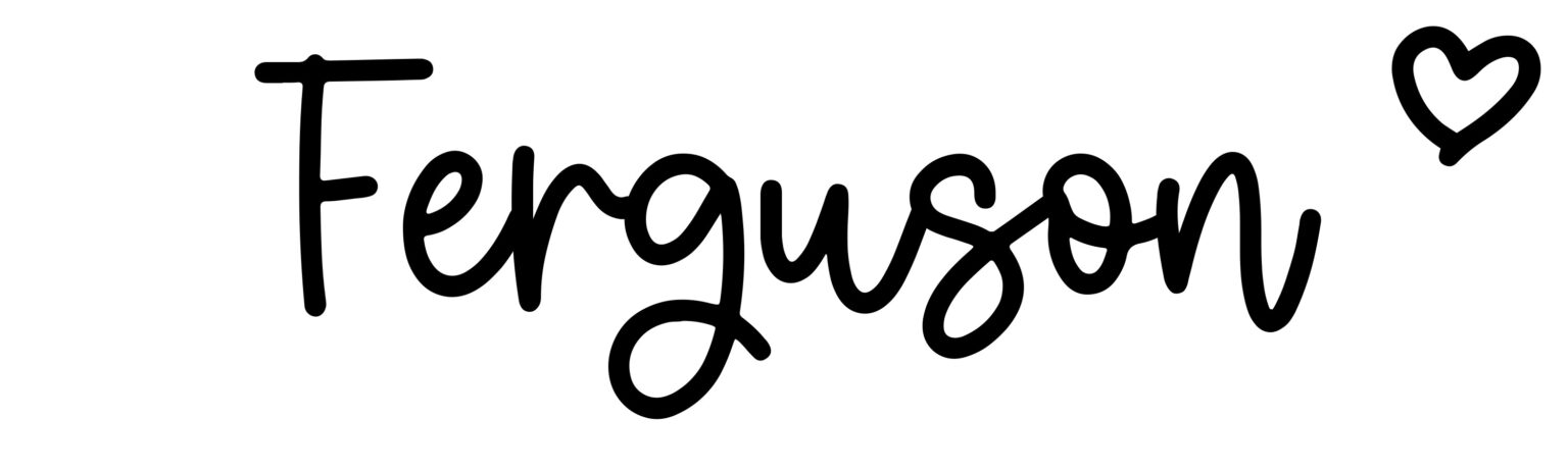 Ferguson - Name meaning, origin, variations and more