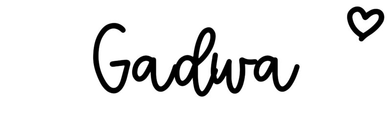 Gadwa - Click Baby Names