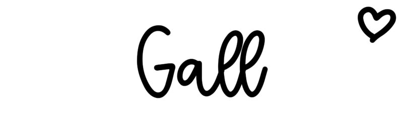 Gall - Name meaning, origin, variations and more