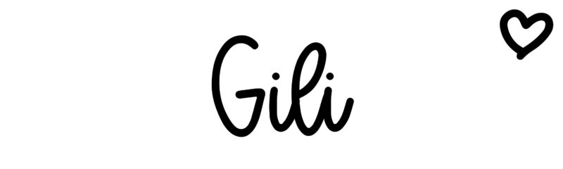 Gili - Name meaning, origin, variations and more