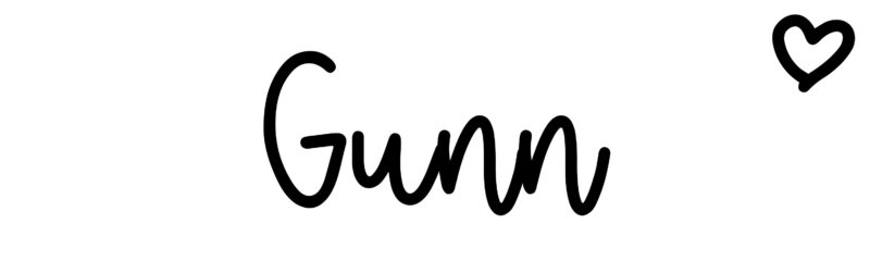 Gunn - Name meaning, origin, variations and more