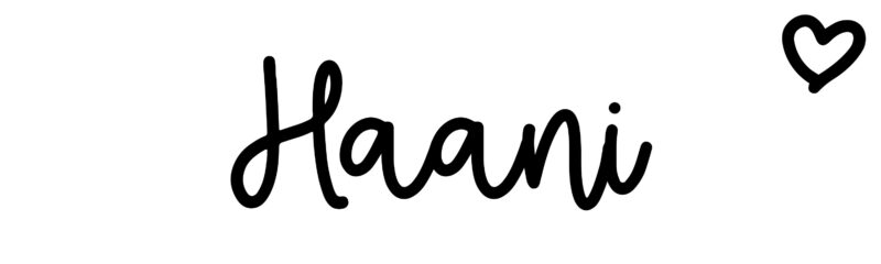 Haani - Name meaning, origin, variations and more