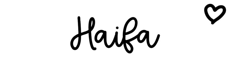 Haifa - Name meaning, origin, variations and more
