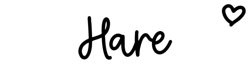 Hare - Name meaning, origin, variations and more