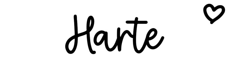 Harte - Name meaning, origin, variations and more