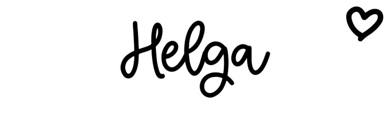 Helga - Name meaning, origin, variations and more