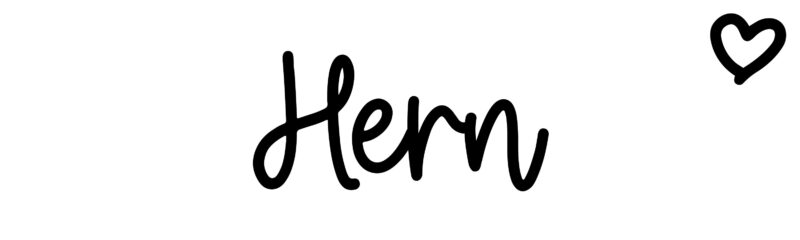 Hern - Name meaning, origin, variations and more