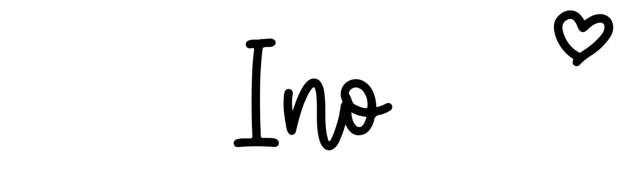 Ino - Name meaning, origin, variations and more