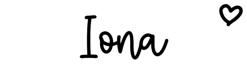 Iona - Name meaning, origin, variations and more