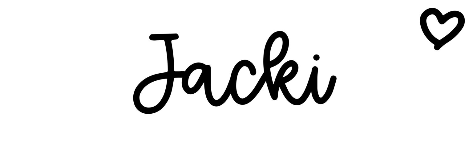Jacki - Name meaning, origin, variations and more