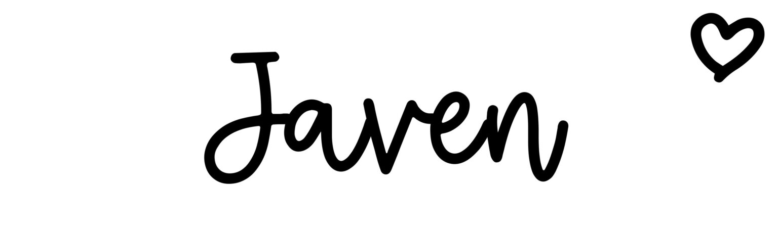 Javen - Name meaning, origin, variations and more