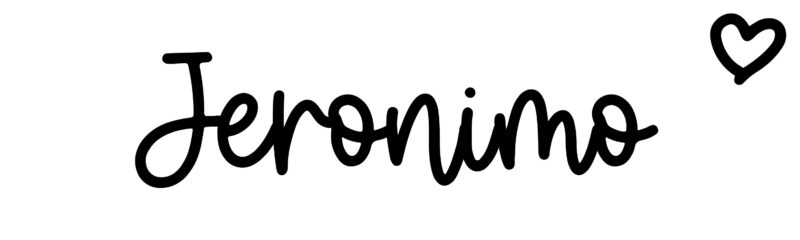 Jeronimo - Name meaning, origin, variations and more