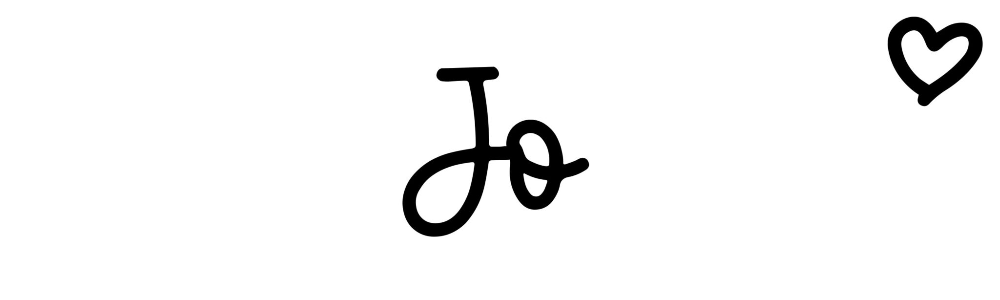 Jo - Name meaning, origin, variations and more