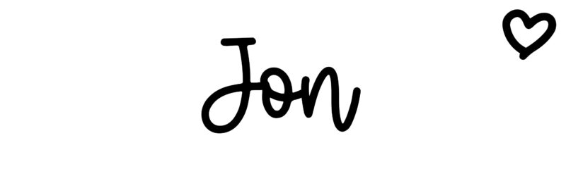 Jon - Name meaning, origin, variations and more