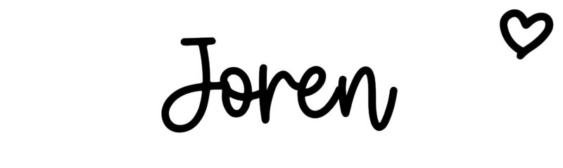 Joren - Name meaning, origin, variations and more