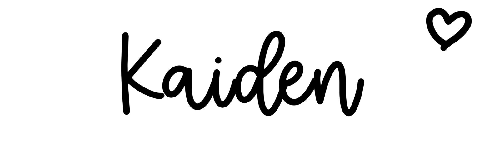Kaiden - Name meaning, origin, variations and more