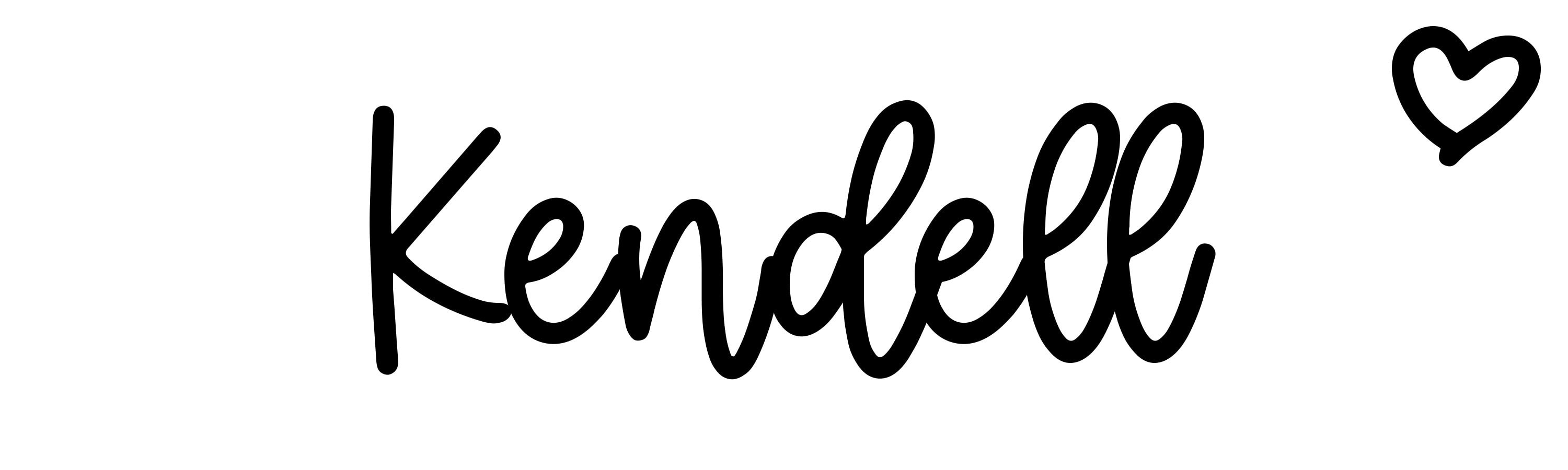 Kendell - Click Baby Names