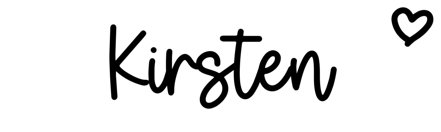 Kirsten - Name meaning, origin, variations and more