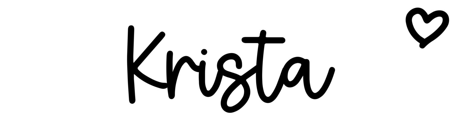 Krista - Name meaning, origin, variations and more