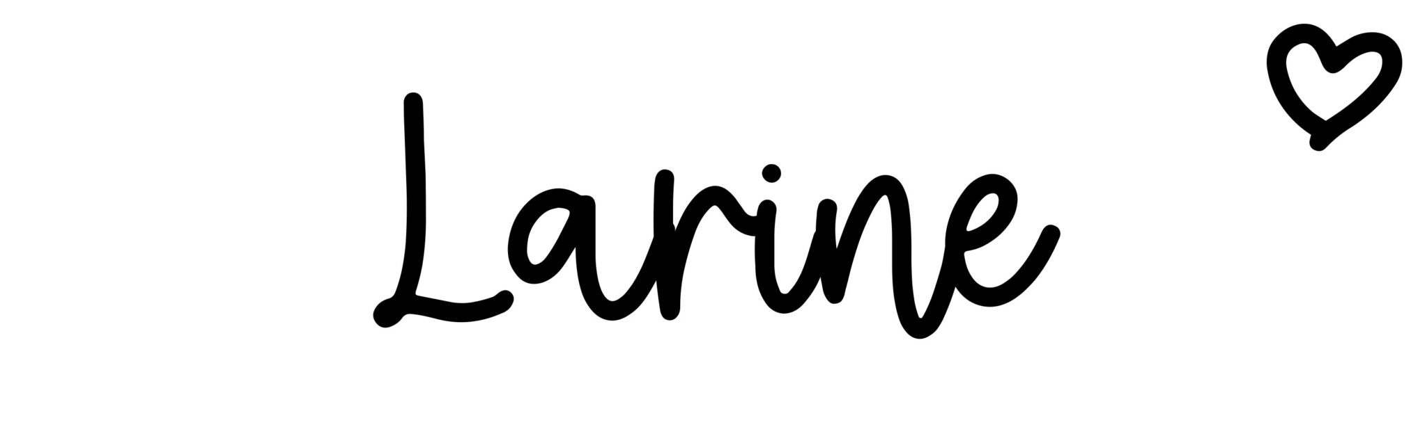 Larine - Name meaning, origin, variations and more