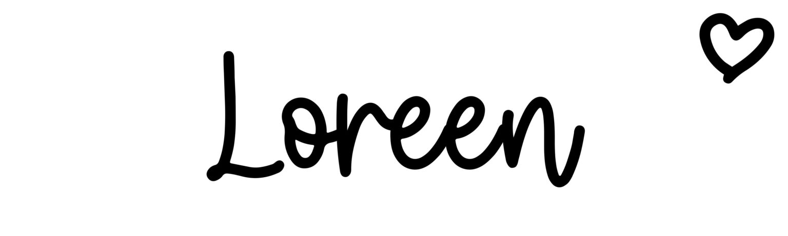 Loreen - Name meaning, origin, variations and more