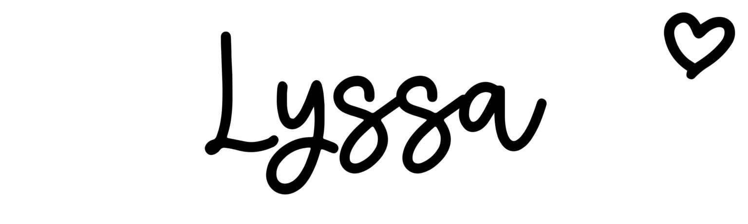 Lyssa - Name meaning, origin, variations and more