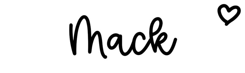 Mack - Name meaning, origin, variations and more