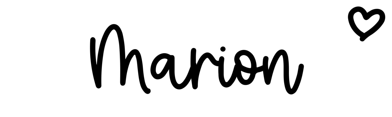 Marion - Name meaning, origin, variations and more