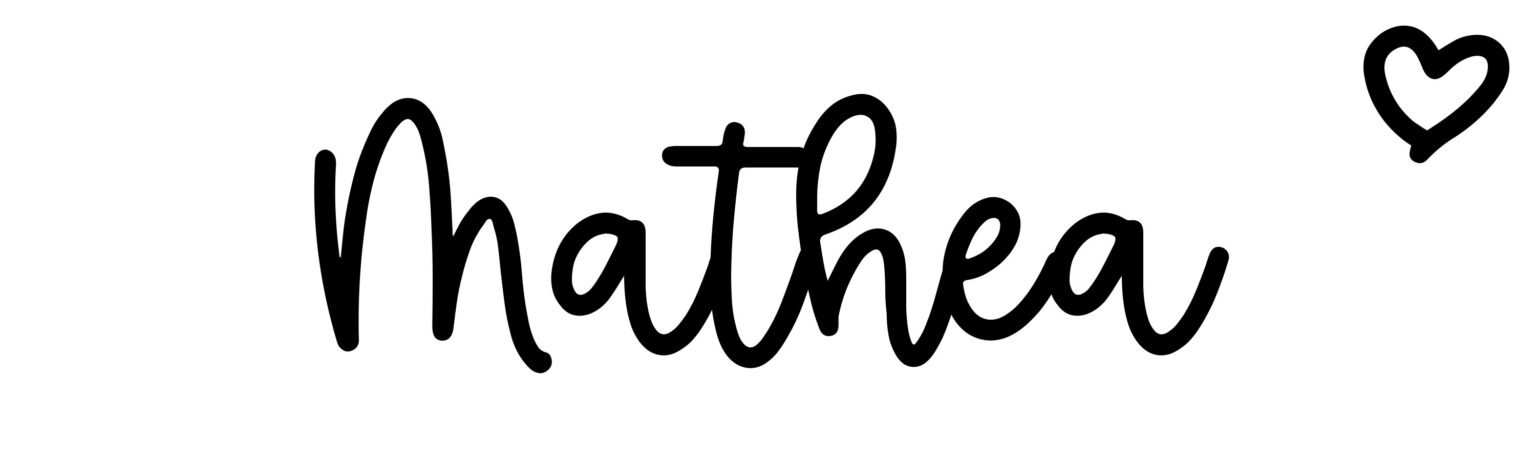 Mathea - Name meaning, origin, variations and more