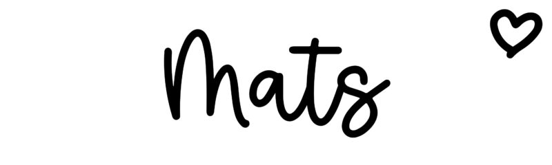 Mats - Name meaning, origin, variations and more