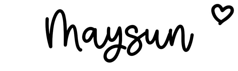 Maysun - Name meaning, origin, variations and more