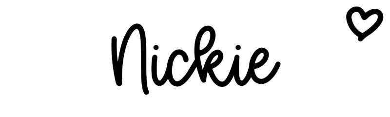Nickie - Name meaning, origin, variations and more