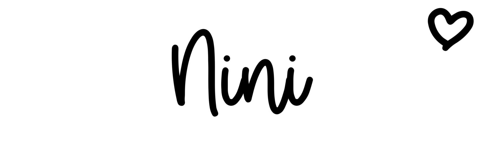 Nini - Name meaning, origin, variations and more