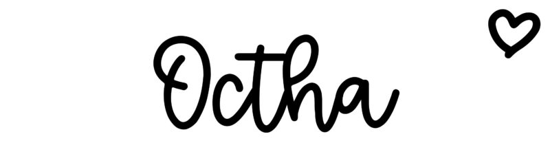 Octha - Name meaning, origin, variations and more