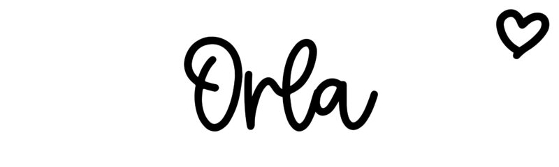 Orla - Name meaning, origin, variations and more