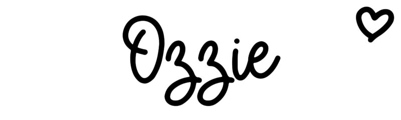 Ozzie - Name meaning, origin, variations and more