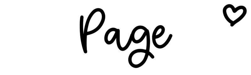 Page - Name meaning, origin, variations and more