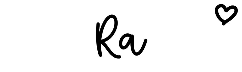 Ra - Name meaning, origin, variations and more