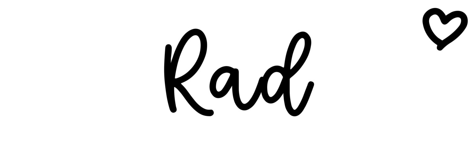 Rad - Name meaning, origin, variations and more