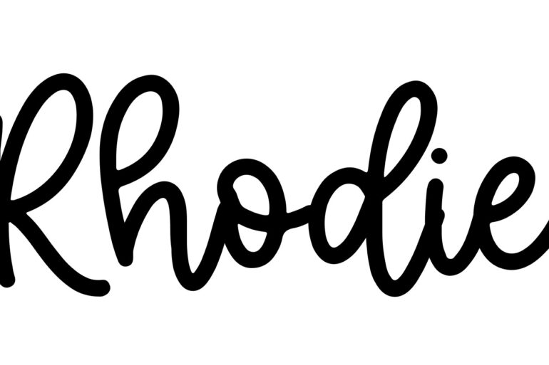 Rhodie - Click Baby Names