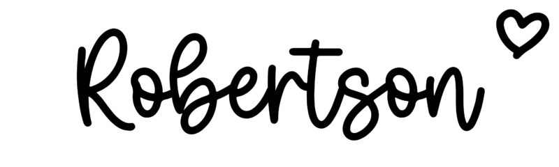 Robertson - Name meaning, origin, variations and more