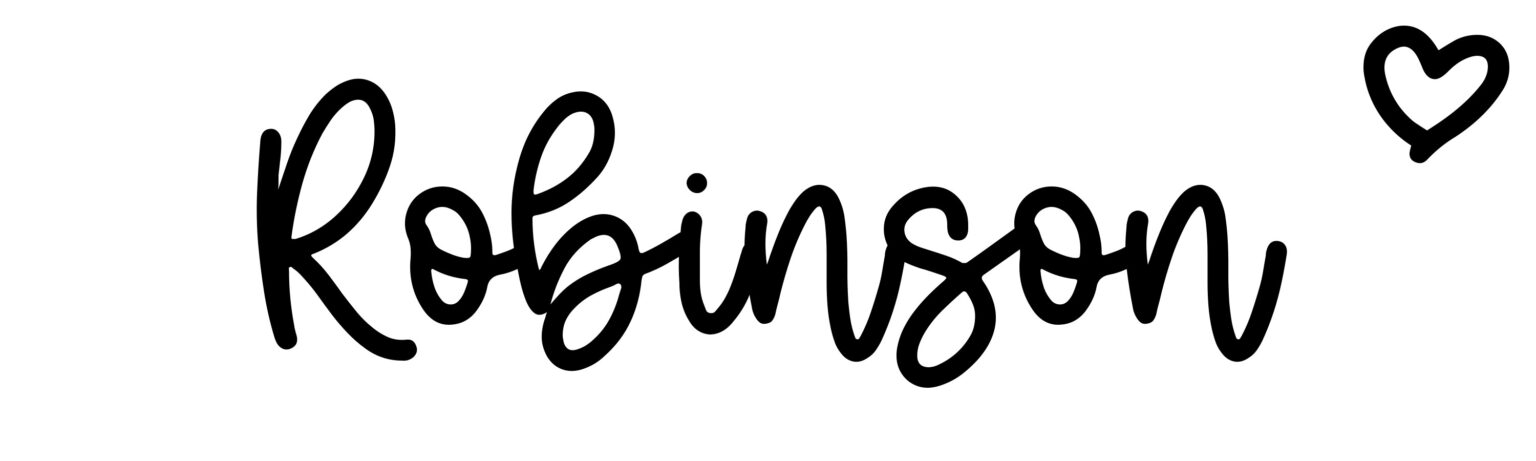 Robinson - Name meaning, origin, variations and more