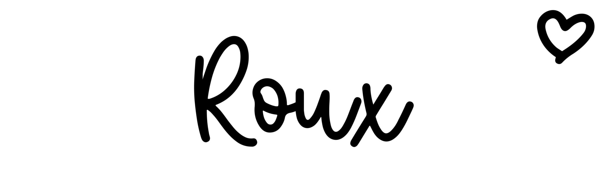 Roux - Name meaning, origin, variations and more