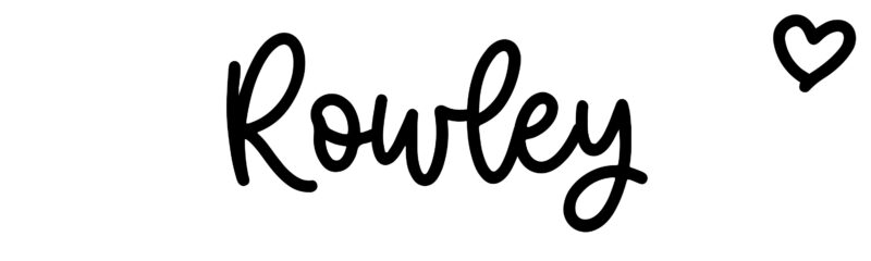 Rowley - Name meaning, origin, variations and more