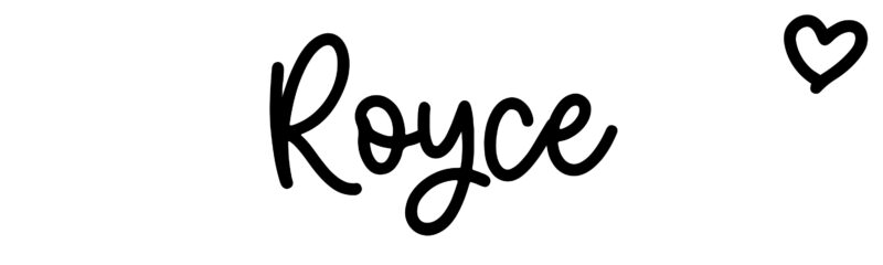 Royce - Name meaning, origin, variations and more