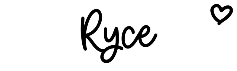 Ryce - Name meaning, origin, variations and more