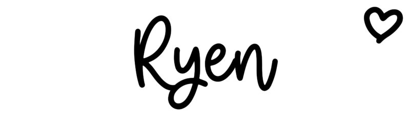 Ryen - Name meaning, origin, variations and more