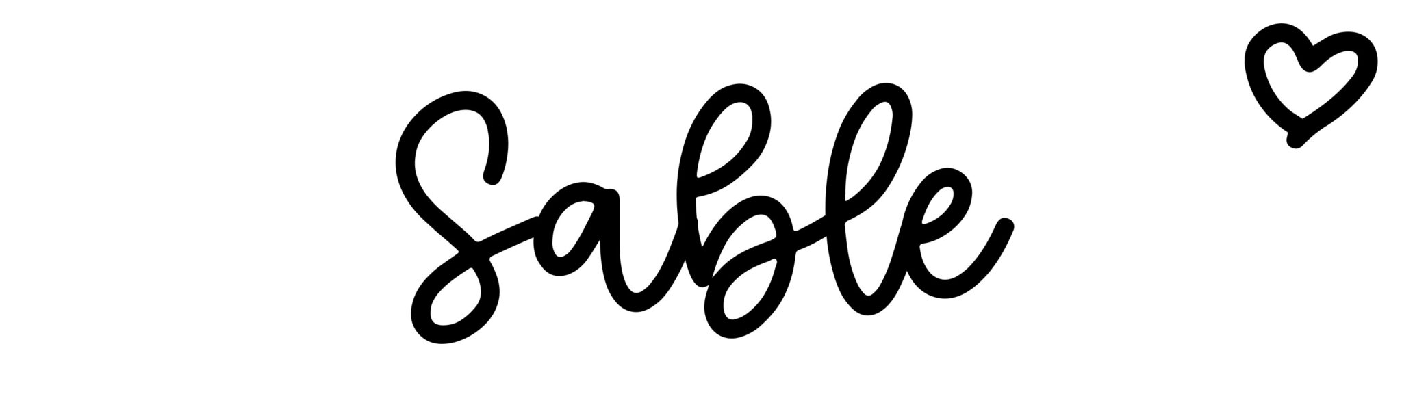 Sable - Name meaning, origin, variations and more