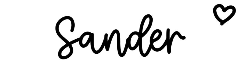 Sander - Name meaning, origin, variations and more