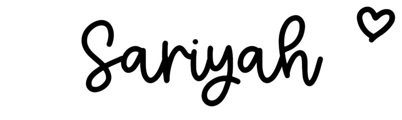 Sariyah - Name meaning, origin, variations and more